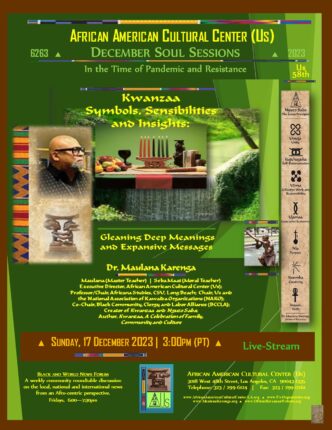 Kwanzaa Week Celebrations – African American Cultural Center-Los Angeles