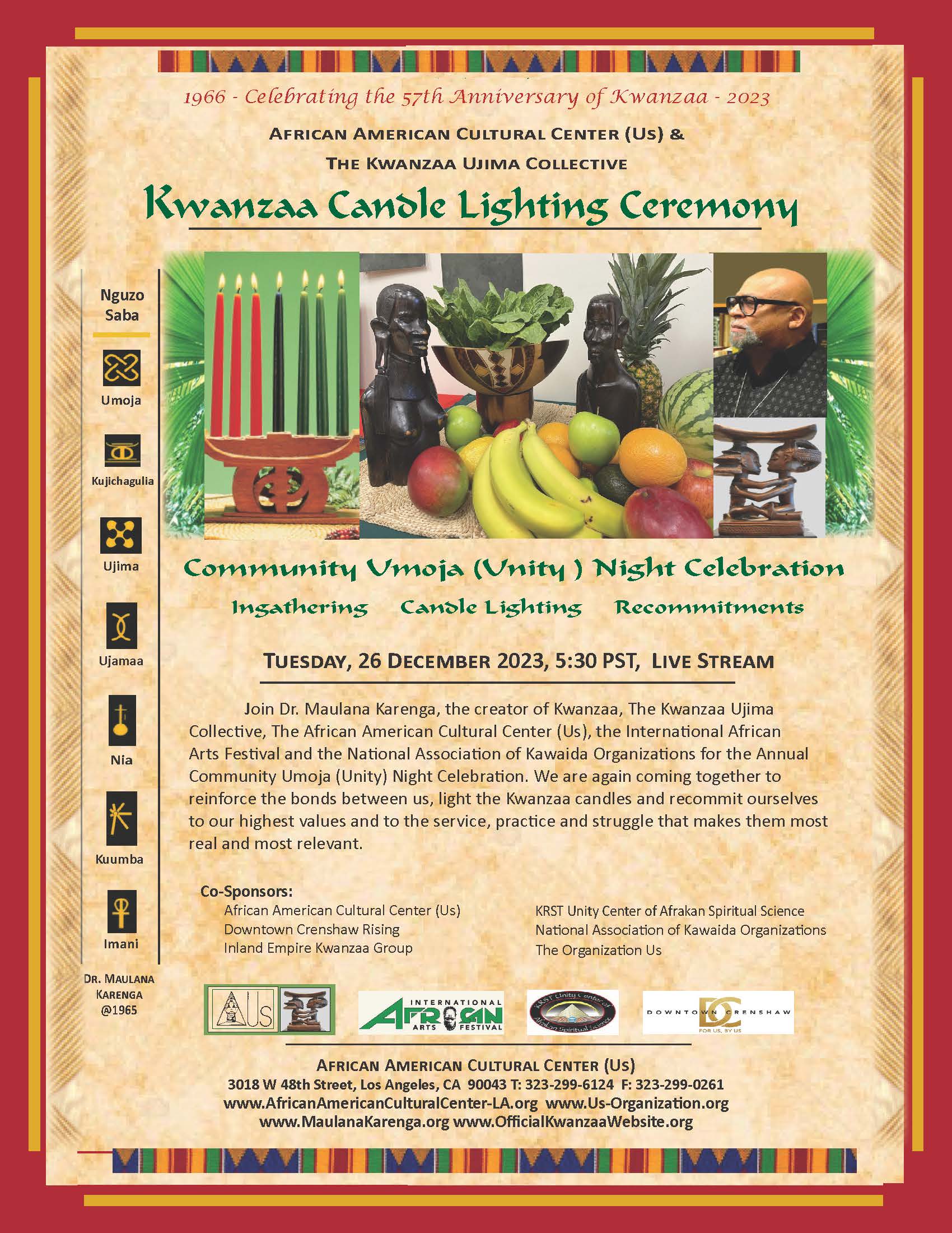 Kwanzaa Week Celebrations